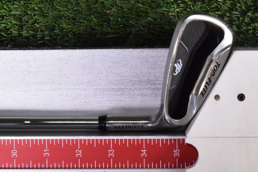 TOP FLIGHT STAINLESS PITCHING WEDGE WEDGE FLEX STEEL SHAFT ~ L@@K ...