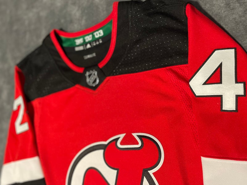 New Jersey Devils Colin Miller Home Adidas Jersey 52 | SidelineSwap ...