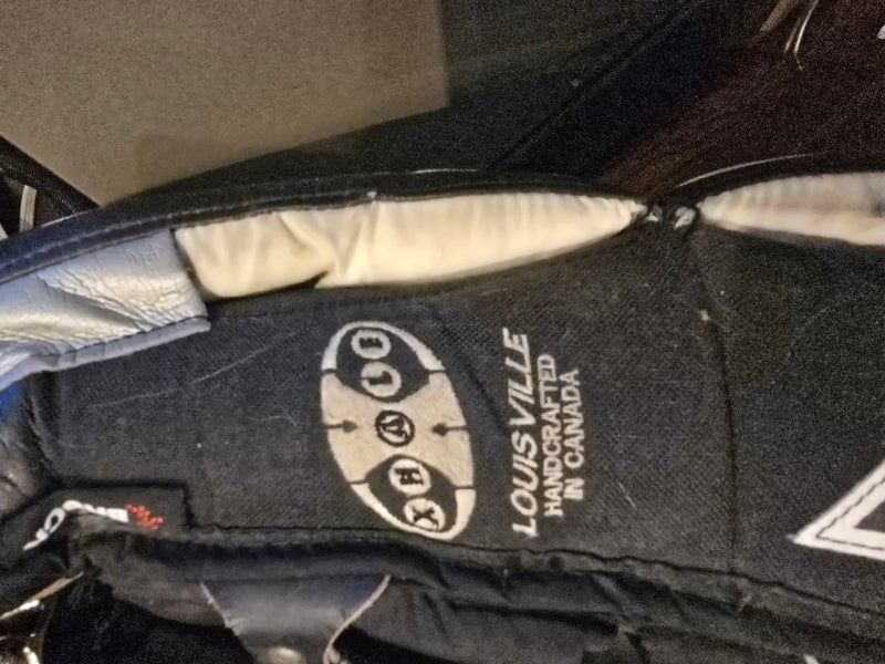 Black TPS Xhale 35" Goalie Leg Pads | SidelineSwap | Buy and Sell on ...
