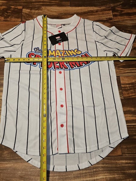 NEW Marvel The Amazing Spider-Man Baseball Jersey Movie Promo New With ...