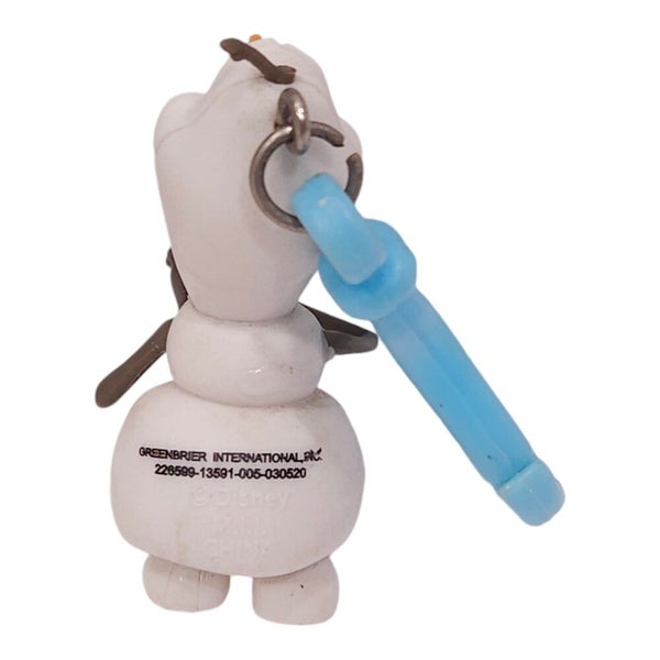 Disney Frozen Mini 2” OLAF Figure Bag Clip KeyChain - Key Ring Or Key ...