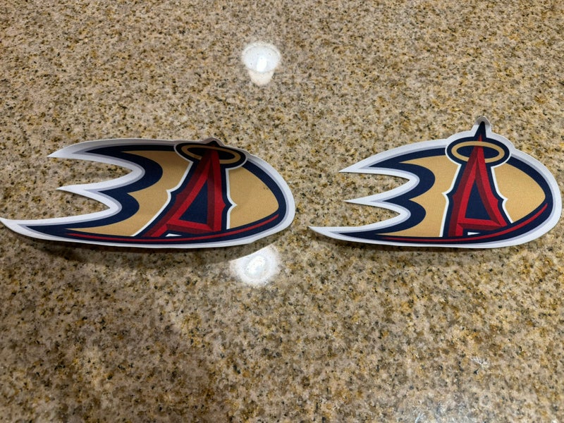 Ducks Angel night crest 10” & 11” | SidelineSwap | Buy and Sell on ...
