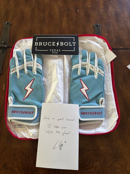 Bruce Bolt signature series batting gloves | SidelineSwap | Buy and ...