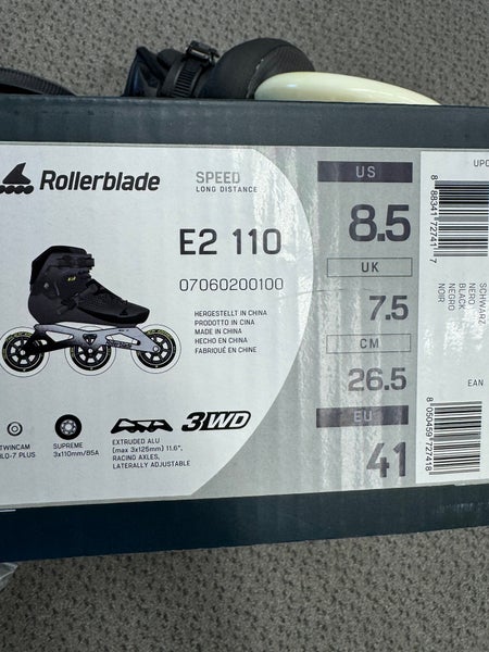 Rollerblade E2 110 size 8.5 skate | SidelineSwap | Buy and Sell on ...