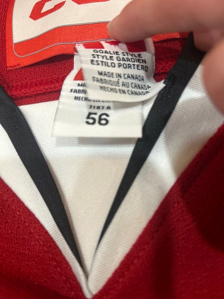 Saint Cloud State New Goalie Cut Red CCM Jersey Item#SCSRGJ ...