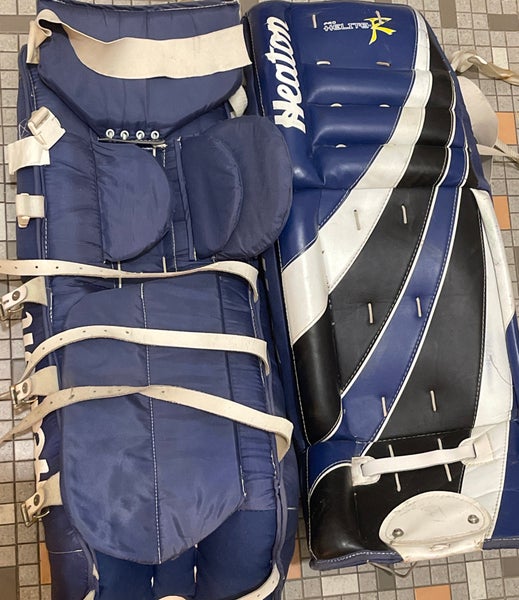 Used Heaton Goalie Leg Pads | SidelineSwap | Buy and Sell on SidelineSwap