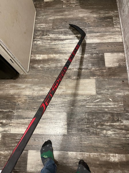 Used Senior CCM Right Handed Toe Pattern Pro Stock Hockey Stick ...