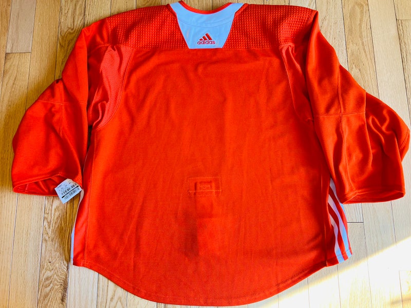NHL NY Rangers Adidas MIC practice jersey, Orange, 58G, NWT ...