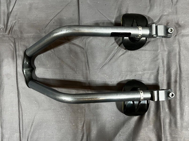 Vintage 1980s SCOTT USA 310mm Gray Aluminum Clip-On Aerobar 26mm Clamp ...