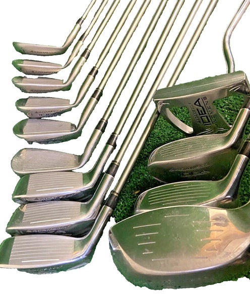 Adams A3OS Golf Set 1w,3w,5w,4-PW,GW,SW,Putter RH Ladies Graphite HC's ...