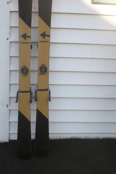 Unisex All Mountain 150 cm Atomic Metron Skis with Atomic Adjustable ...