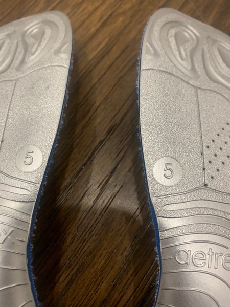 New Bauer Aetrex Skate Orthotic Hockey Insoles Senior Sizes 5 FIT B ...