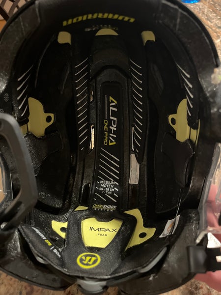 Used Medium Warrior Alpha One Helmet | SidelineSwap | Buy and Sell on ...