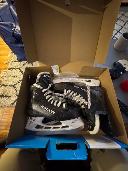 Used Bauer Wide Width 8 Supreme Matrix Hockey Skates | SidelineSwap ...