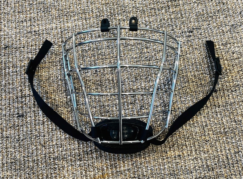 Warrior Fatboy Box Lacrosse Cage Face Mask 2.0 (Medium Size) with Chin ...