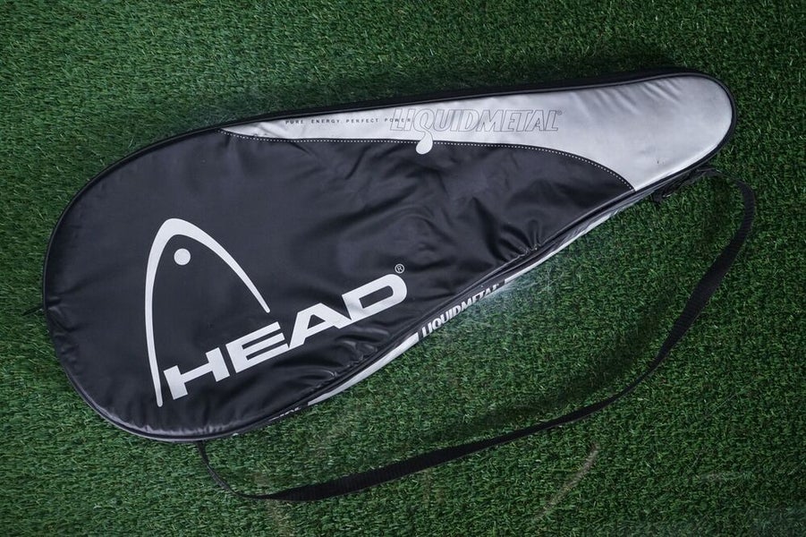 HEAD LIQUID METAL 4 TENNIS RACKET BLUE W/ CASE, #5 4 5/8, STRING ...