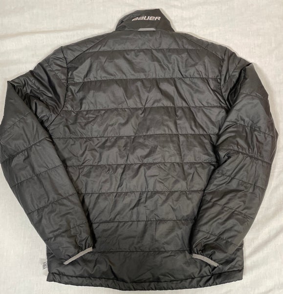 LIKE NEW Bauer Bubble Jacket, Black, Senior Small | SidelineSwap | Buy ...