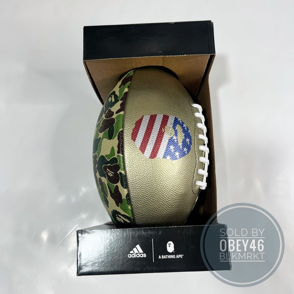Adidas BAPE Rifle Football Green Camo SS23 CL5412 | SidelineSwap | Buy ...