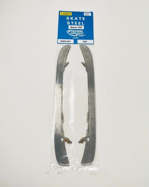 USED JRZ Hockey Pro Stock Multi-Fit Steel Runners CCM & Bauer 280 (Size ...