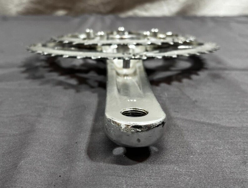 Andel RSC6 175mm 48/36 Silver Aluminum Double Crankset CLEAN Fast ...