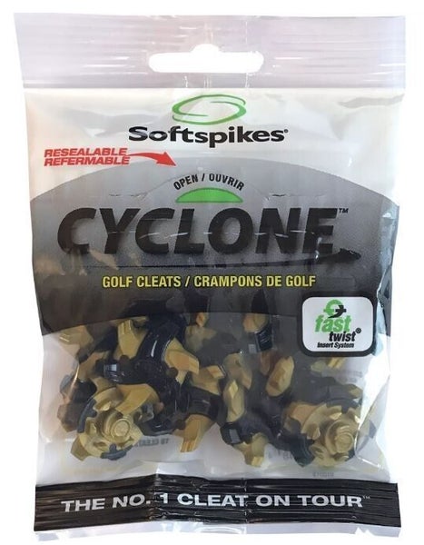 NEW Softspikes Cyclone Fast Twist Replacement Golf Spikes - 18 Pack ...