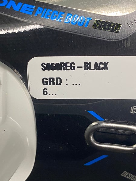 CCM JETSPEED FT6 PRO STOCK HOCKEY SKATES 6 REGULAR NEW BLACK MIC(12076 ...