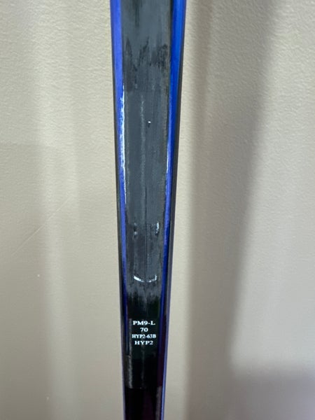 New Bauer Left Hand PM9 Pro Stock Vapor Hyperlite 2 Hockey Stick Item# ...