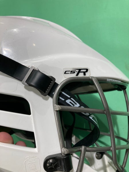 Used White Cascade CS-R Youth Helmet | SidelineSwap | Buy and Sell on ...