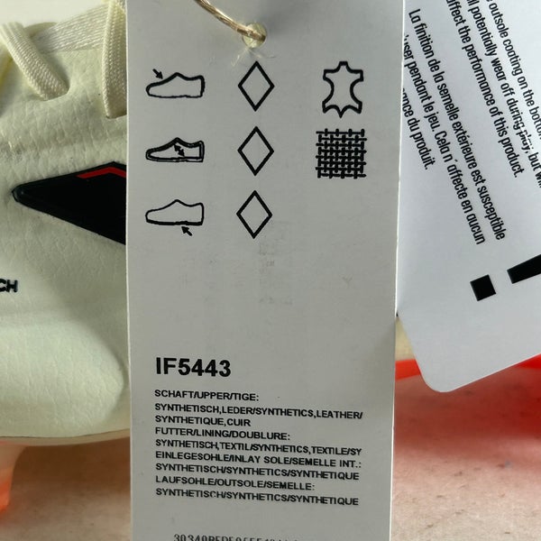 Adidas Copa Pure 2 Elite KT FG Leather Soccer Cleats Ivory Size Mens 4 ...