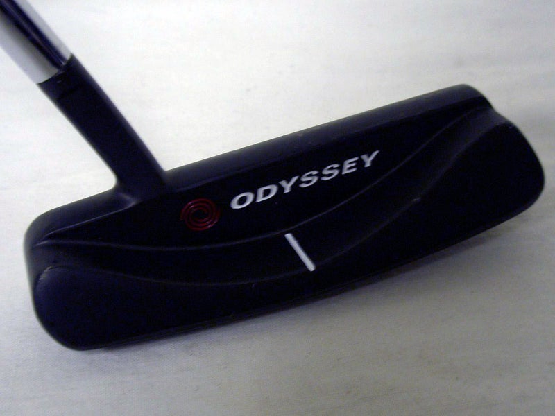 Odyssey White Hot Pro 2 Putter (35" Heel-Shafted Blade) Flat Golf Club ...