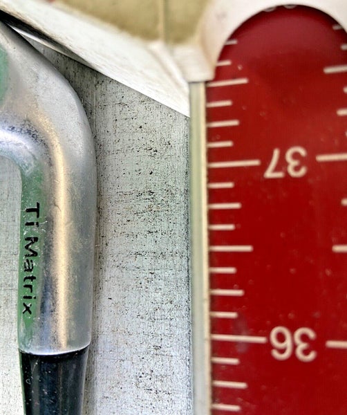 Ram Memorial Ti Matrix Golf Set 3h,4-PW RH Regular Steel 5i 37.5" New ...