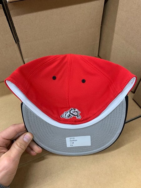 Super Sonic Bulldogs 7 3/8 Red Fitted Hat Cap | SidelineSwap | Buy and ...