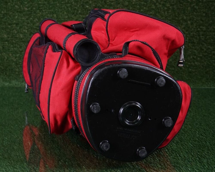 VINTAGE DATREK MILLER HIGH LIFE CART BAG 14 FULL DIVIDERS GOLF BAG, RED ...