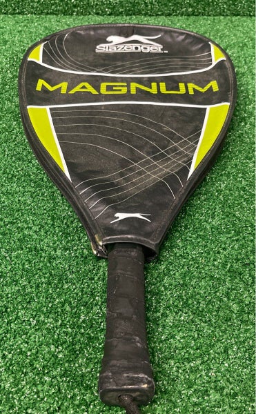 Slazenger Magnum Racquetball Racquet 4 " Grip + 110 sq in Head Size ...