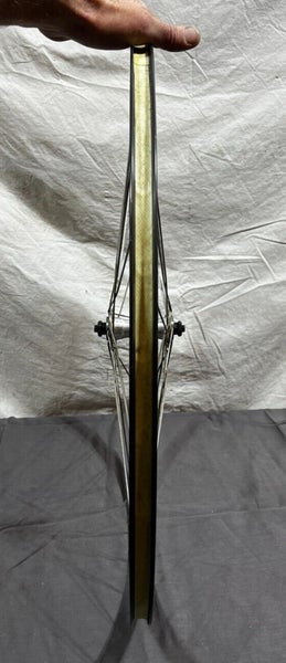 Vintage Wolber GTX (2) 32-Spoke Gray Aluminum 700C Road Bike Front ...