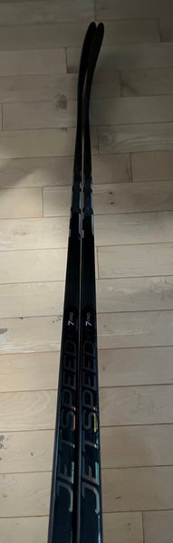 New 2 Pack 2x 75 Flex Left Hand P28 FT7 Pro “Chrome” Hockey Sticks ...