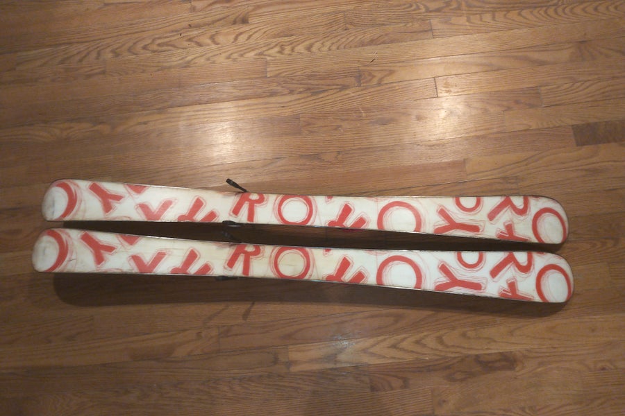 Used Kid's All Mountain 125 cm Roxy Skis With Bindings, Ship on Dec ...
