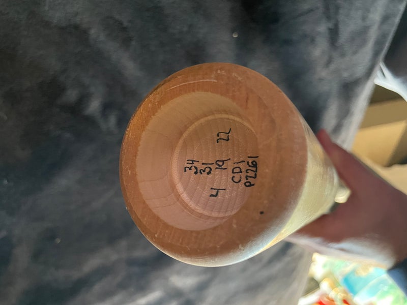 Sam Bat Pro Maple CD1 Wood Baseball Bat 34" Used | SidelineSwap | Buy ...