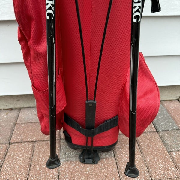 USKG US Kids Golf 14 Way Divided Stand Carry Bag Red White Blue ...