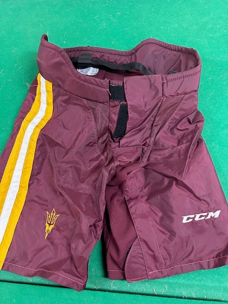 Full Pro Stock ASU Arizona State maroon set: M Shell, 14" gloves, M ...