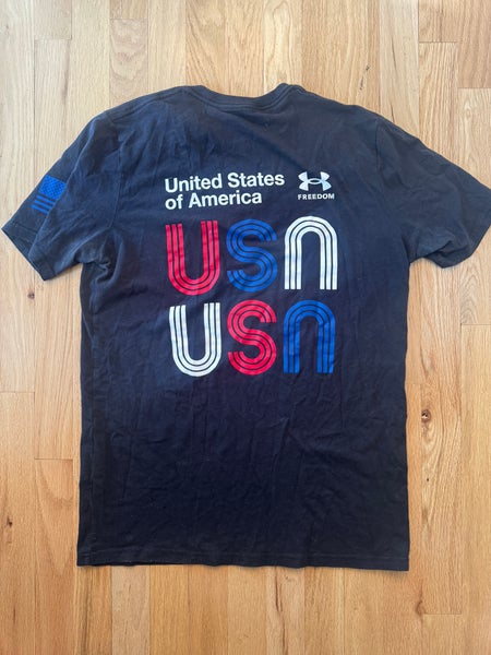 Under Armour USA Freedom Dry-Fit Shirt | SidelineSwap | Buy and Sell on ...