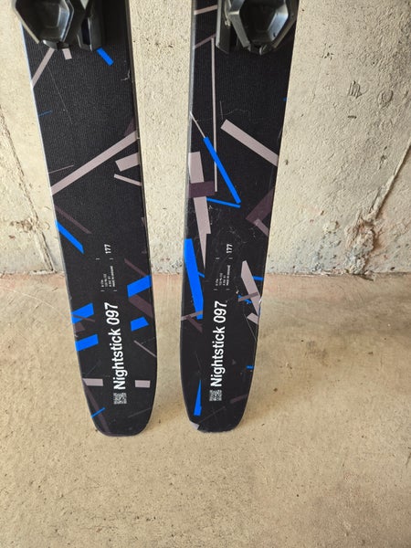 Used 2024 Fischer Nightstick 97 177cm Skis With Bindings Max Din 13 ...