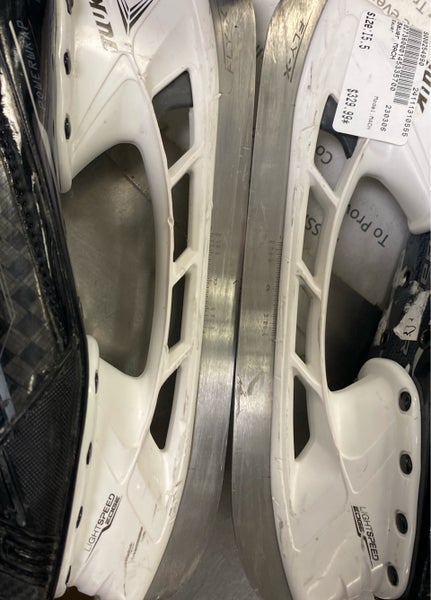 Bauer Supreme MACH Used Intermediate Size 5.5 Hockey Skates pro line ...