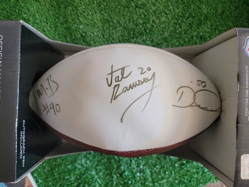 Autographed Jacksonville Jaguars Football with 3 signatures ...