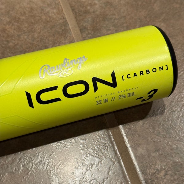 NEW Rawlings Glowstick Icon 32” -3 BBCOR Baseball Bat | SidelineSwap ...