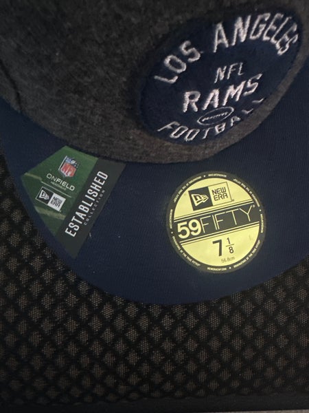 Los Angeles Rams NFL New Era Flat Brim Fitted Cap | SidelineSwap | Buy ...