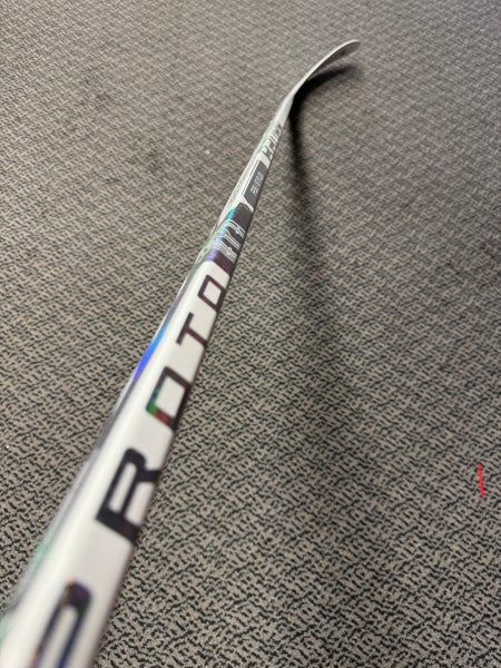 Bauer White Proto-R 87 flex P28 curve left hand stick | SidelineSwap ...