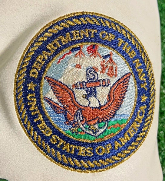 Department Of The U.S. Navy Golf Putter Headcover Nice Item Hook & Loop ...