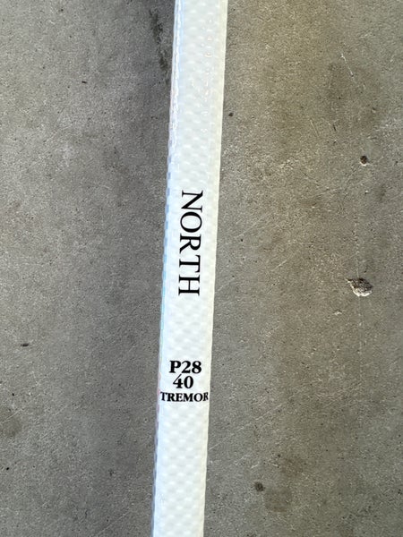 40 Flex P28 New Junior Bauer Right Handed Pro Stock White Proto-R Style ...