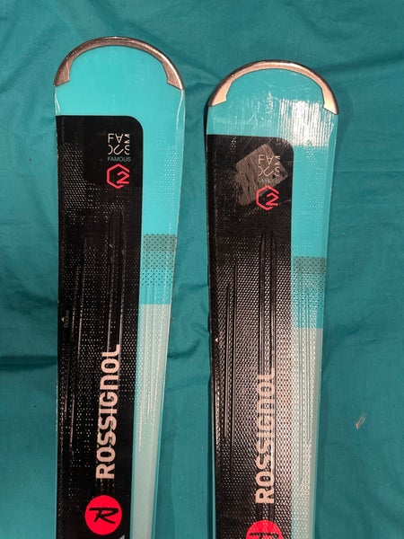 Women's Rossignol 142 cm All Mountain Skis With Bindings Max Din 10 ...